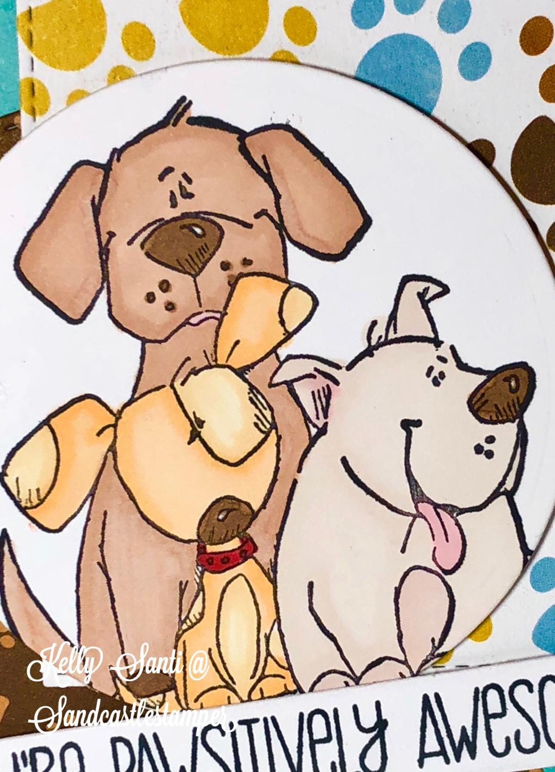 *Sandcastle Stamper* : DDD: Pawsitively awesome