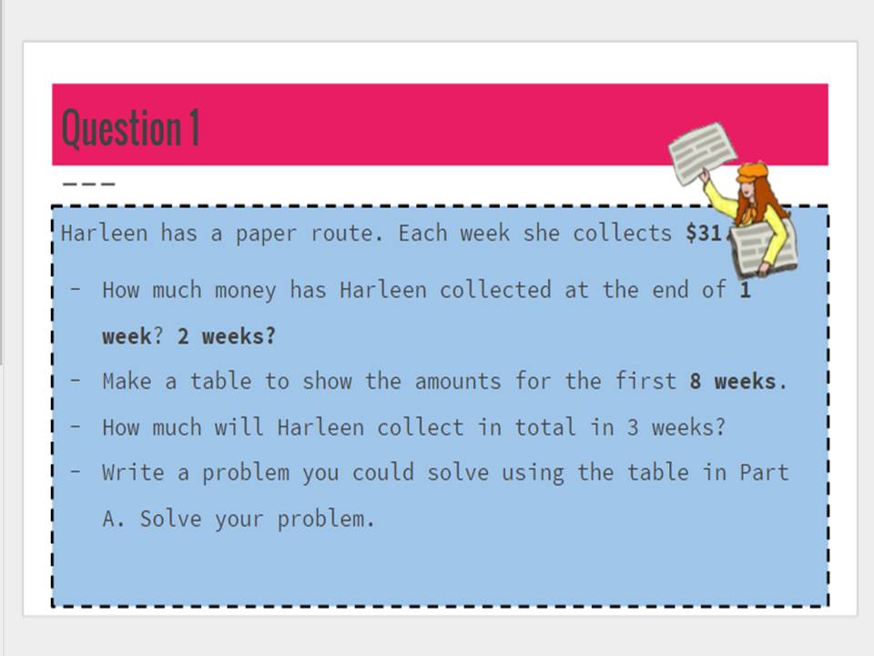 Ms Rashid: Pattern Word Problems - more practice