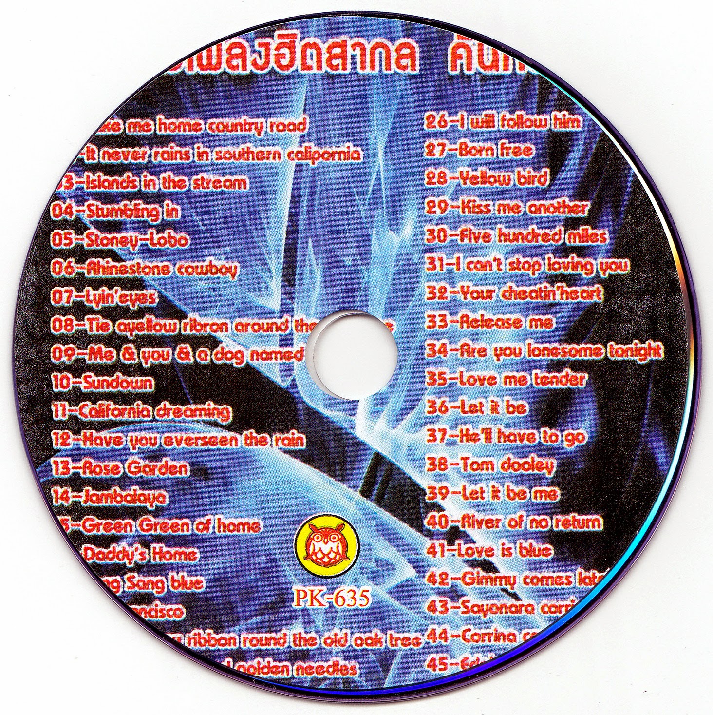 เพลงแห่งความทรงจำ คาราโอเกะ รวมเพลงฮิต คันทรี่ 75 เพลง Vcd Karaoke