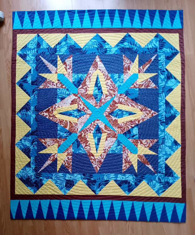 Quilt mystère France Patchwork 2010 terminé ! / A finish!