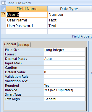 Cara Mudah Membuat Form Login Di Microsoft Access - Borneotutorials ...