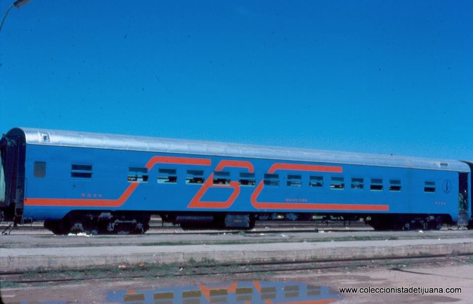 FERROCARRIL SONORA BAJA CALIFORNIA SBC: VAGONES
