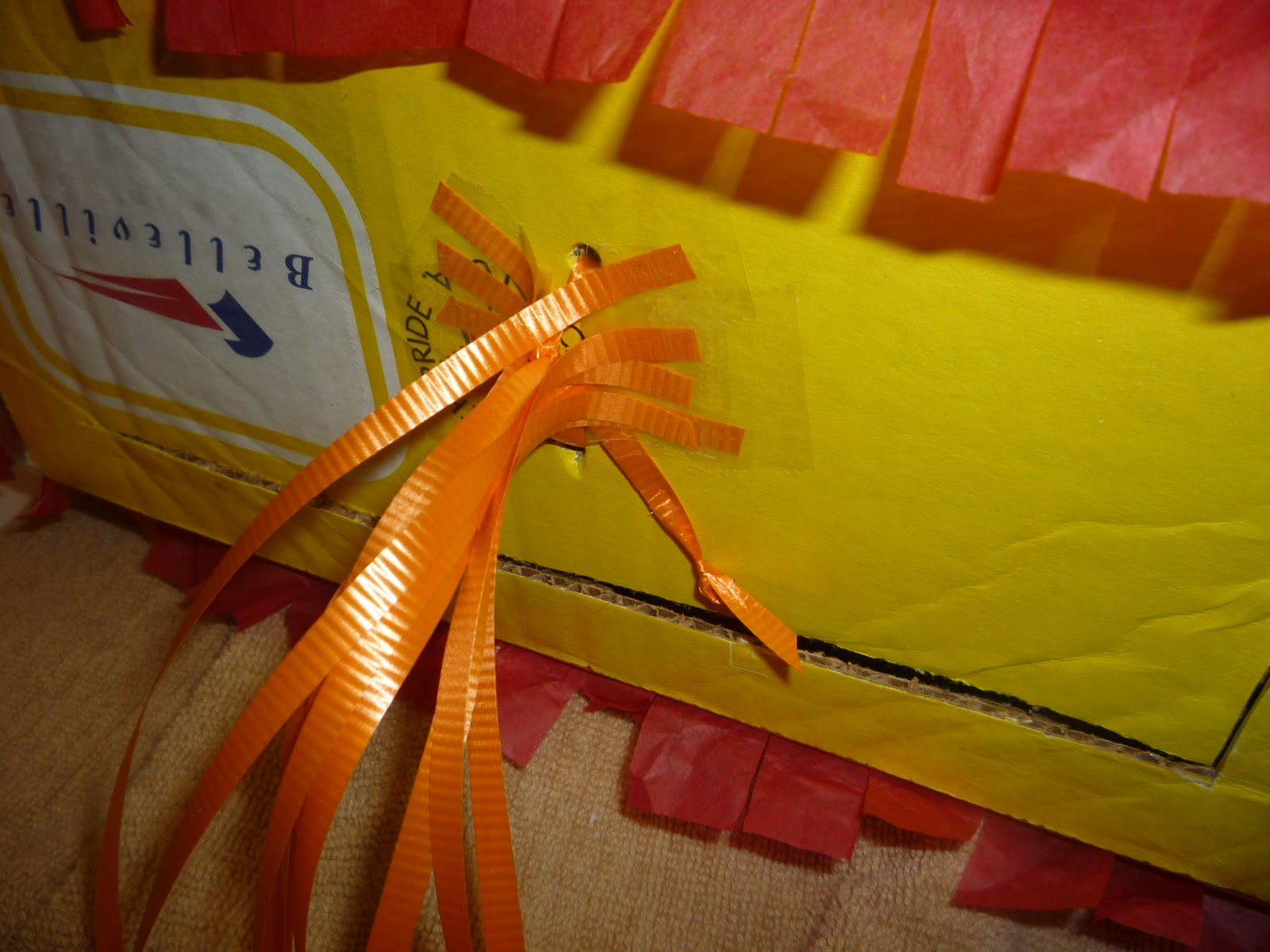 Desert Rose Quilts: DIY Custom Pull-String Pinata - No Mess!