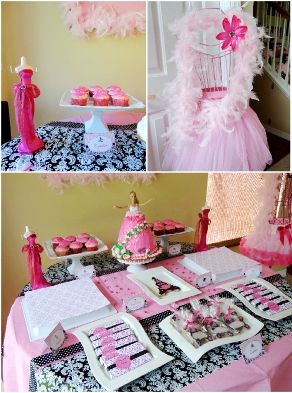 Decoración de Fiestas Infantiles de Barbie | Fiestas y todo Eventos ...