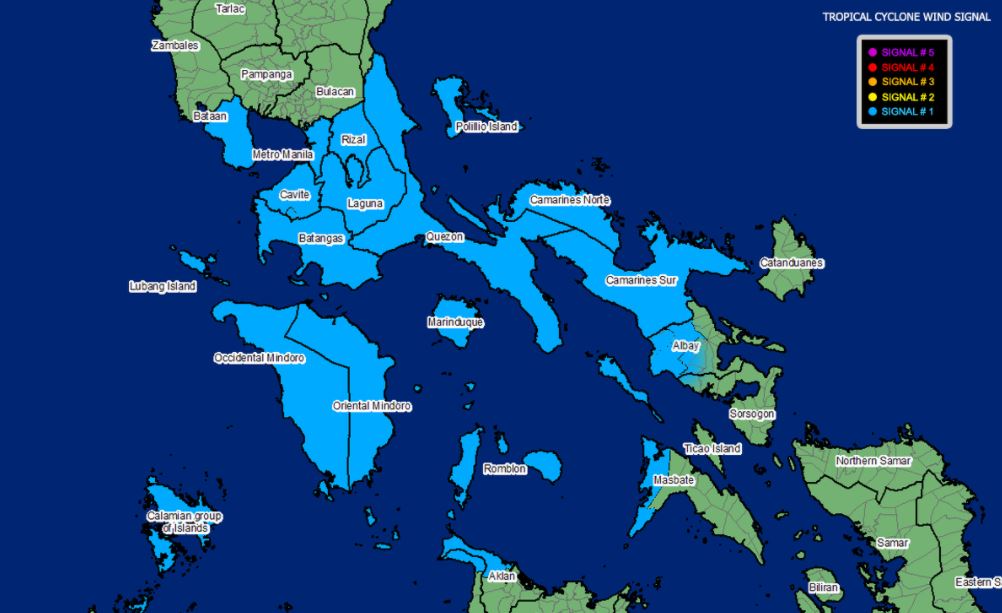 'Bagyong Tonyo' PAGASA weather update November 8, 2020