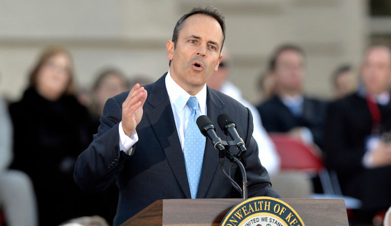 Kentucky Gov. Matt Bevin says bloodshed may be needed to protect ...