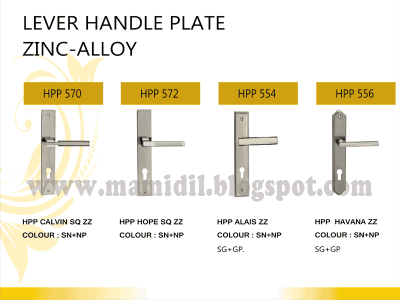 lever handle plate paloma ~ paloma lock