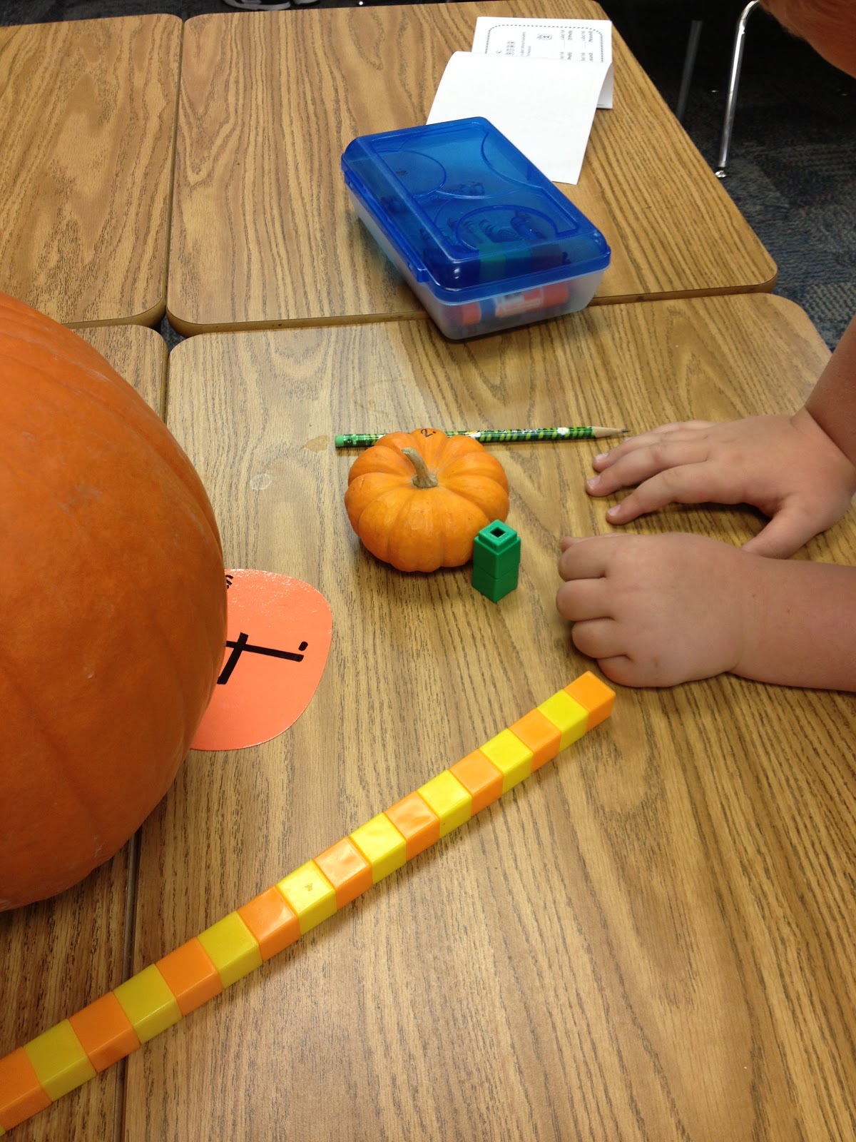 Teaching With Terhune: Pumpkin Centers and Activities!