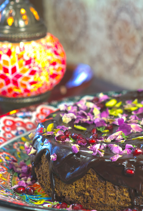 The Food Collective Raving Recipes: Easter Turkish Delight Chocolate Torte