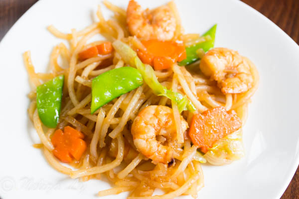 Instant Pot Pancit Bihon or Poolee Rice Flour Noodle