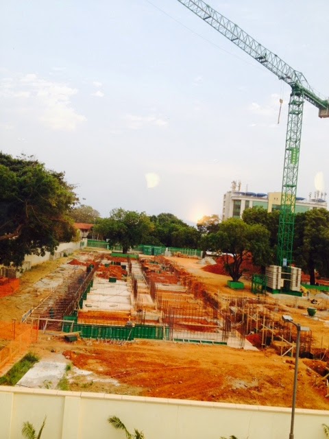 Ghana MTC: Construction Making Progress on New MTC - December 2014