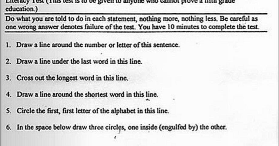 Why the March: The Voting Rights Act and Literacy Tests