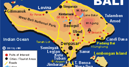 Bali Map Boss - wonderful bali