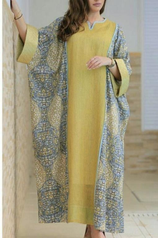 Arab galabia with modern designs suitable for Ramadan