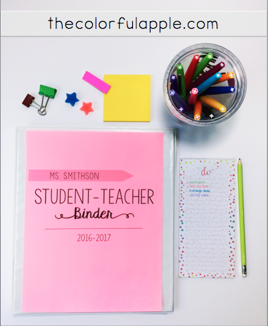 You Have a Student Teacher...Now What? | The Colorful Apple | Bloglovin’