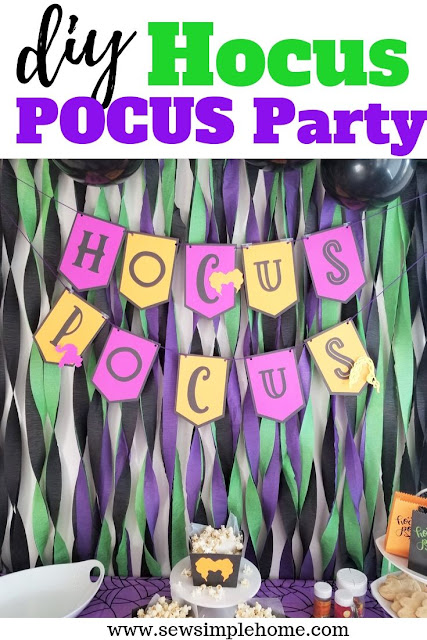 There All Just a Bunch of Hocus Pocus Party Ideas | Sew Simple Home