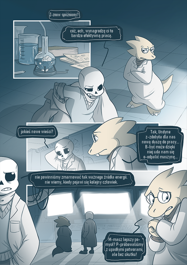 Undertale: Timetale Rozdział I [ Tłumaczenie PL ] ~ Handlarz Iluzji