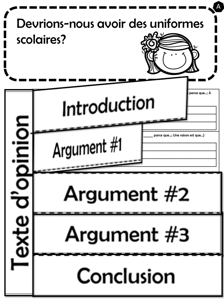 la classe de caro.: Écrit