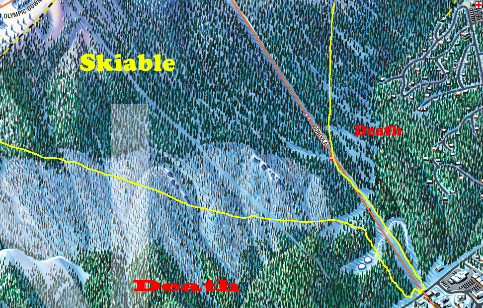 TheLocalBeta: How To Ski Fire Break And Not Look Like A Gaper