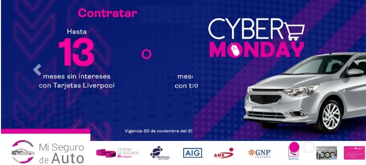 Seguro de Auto Liverpool Privilegios PIF en 2024