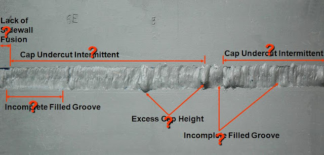 CSWIP Welding Defects Images