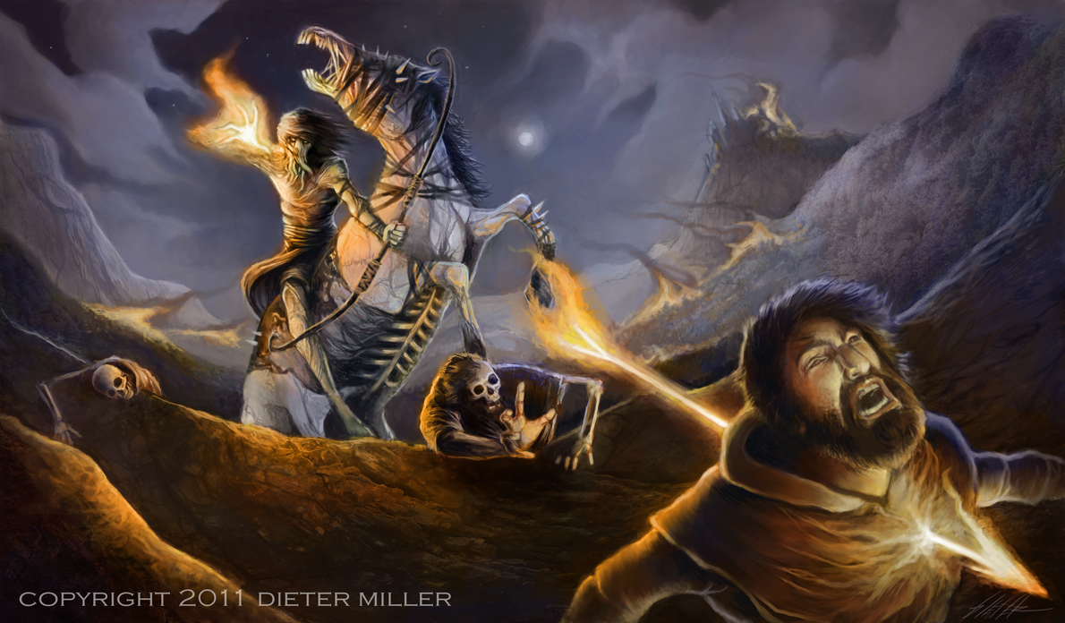 Dieter Miller Illustration: PESTILENCE