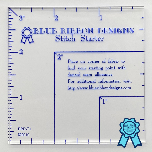 Samplings From A Blue Ribbon Girl: Stitch Starter Rulers