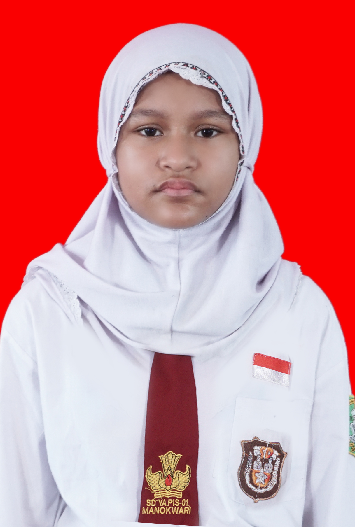 Pas Foto SD YAPIS 01 Kelas VI B MANOKWARI Tahun 2021 | Temmalusa Art Papua