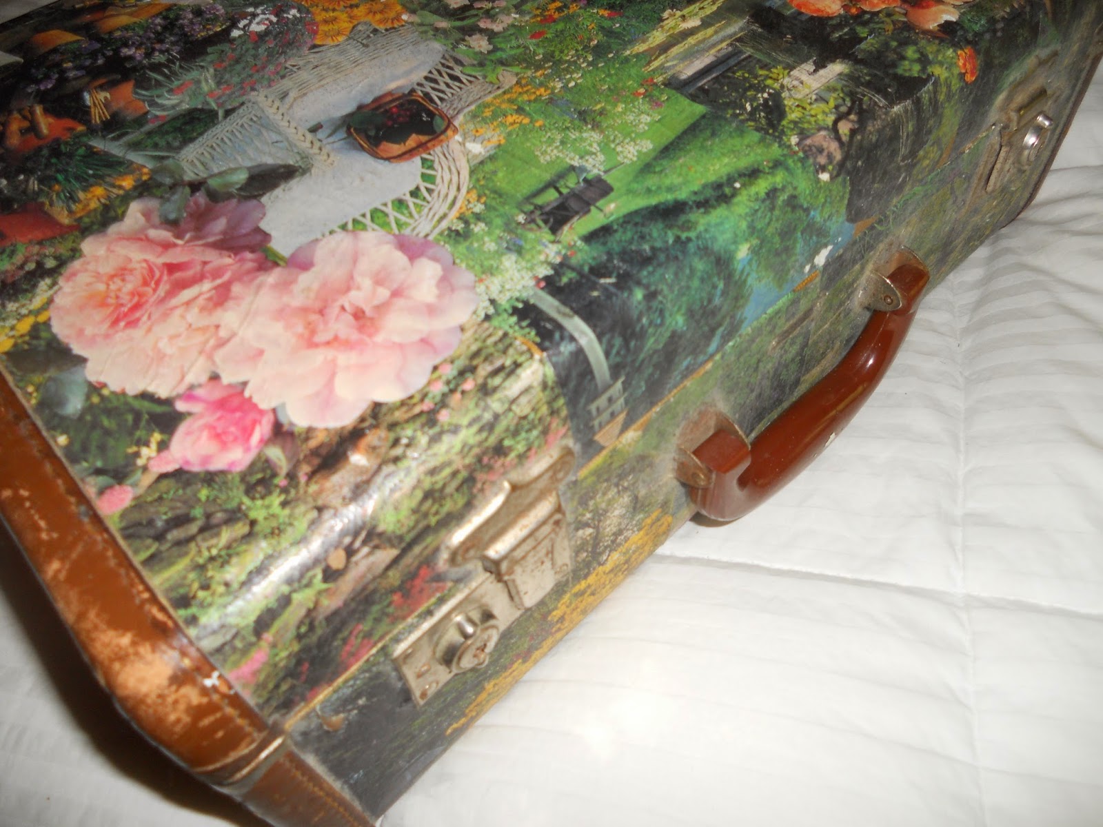 Yesterday and Today: Vintage Mod Podge?