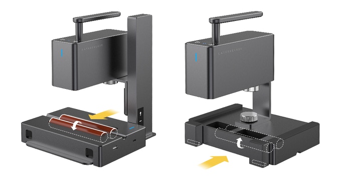 LaserPecker 2-Super Fast Handheld Laser Engraver & Cutter