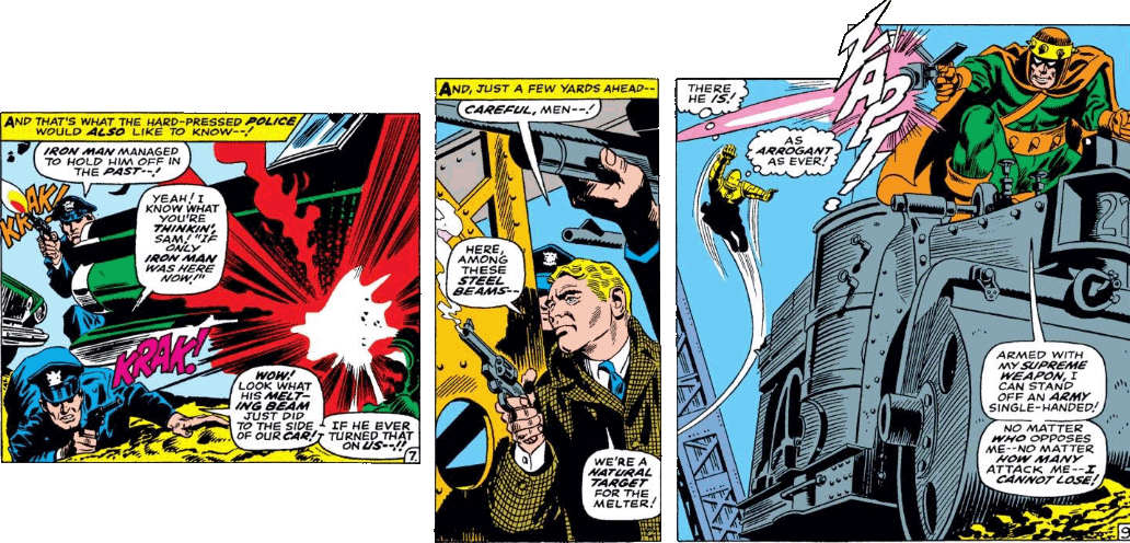 The Peerless Power of Comics!: Mysteriously Yours... The Melter!