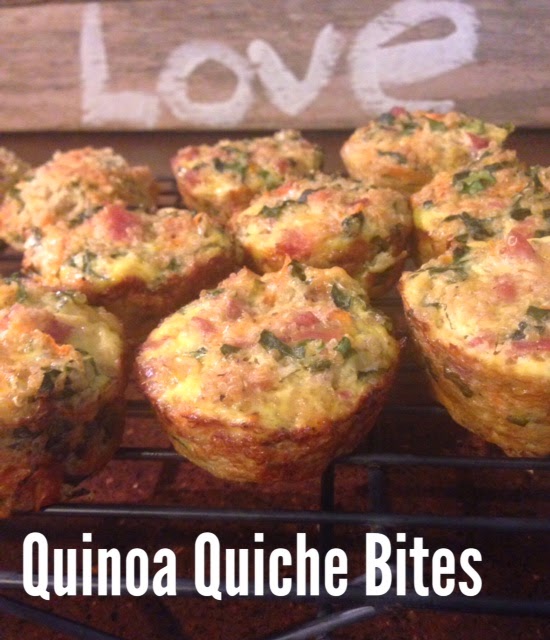 Real Food in Little Rock: In My Kitchen: Quinoa Quiche Bites & More