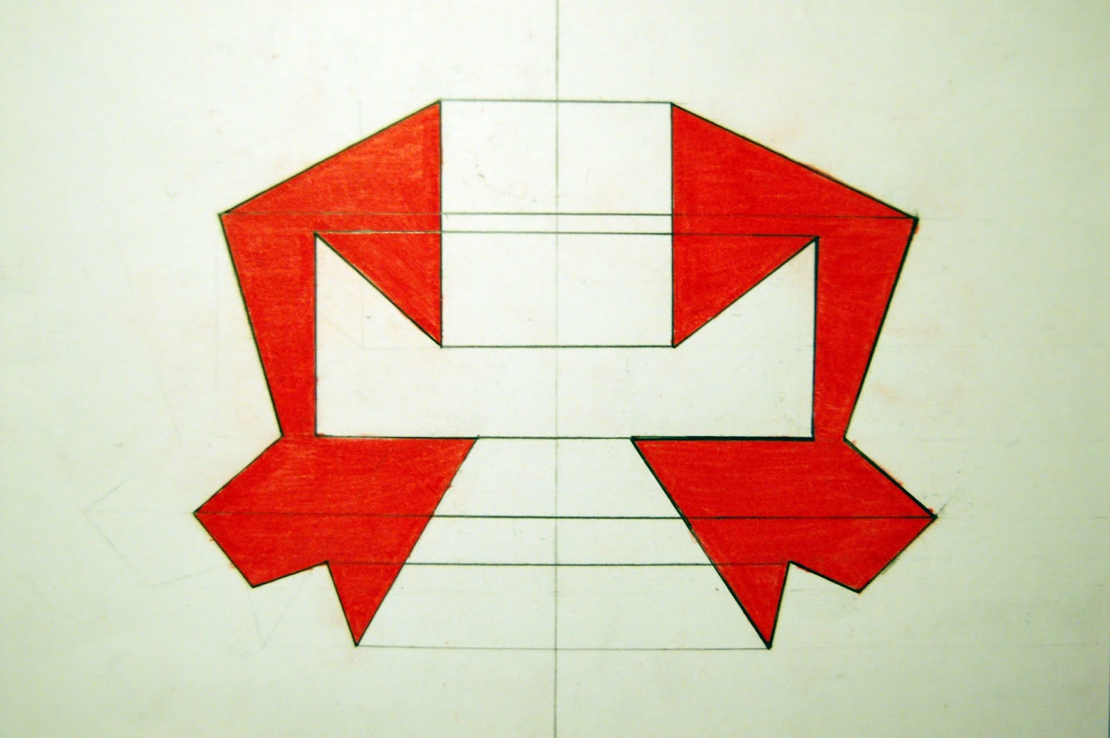 EL DOMINIO DEL DIBUJO: TA 21. La simetría axial. Primer ciclo de ESO.
