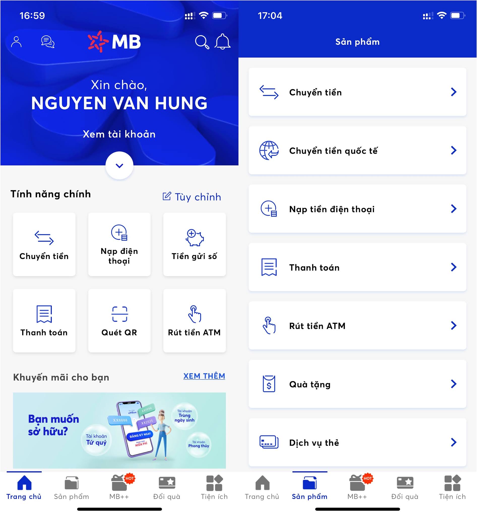Cách đăng ký tài khoản MB Bank chọn số đẹp miễn phí