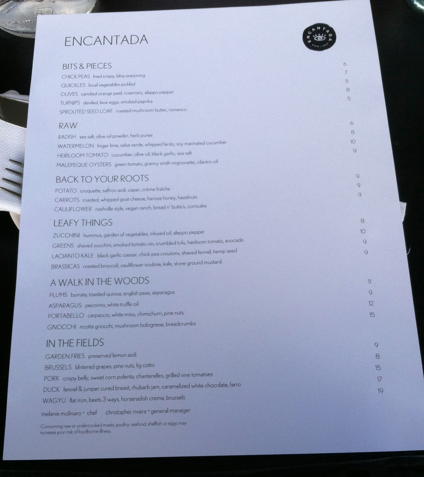 minxeats - recipes, recaps, and restaurant reviews: Encantada