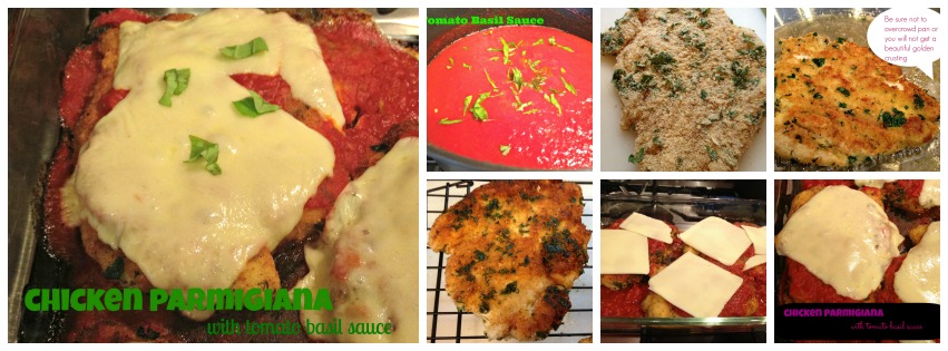Chicken Parmigiana w/ Tomato Basil Sauce - Foody Schmoody Blog | Foody ...