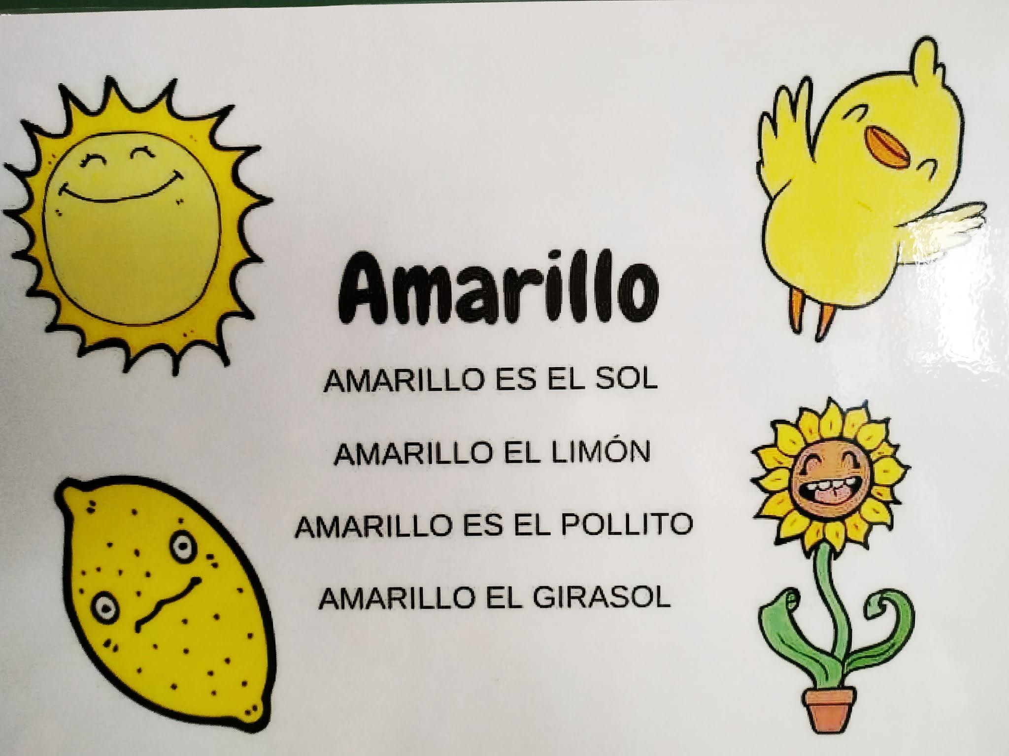 "LA VENTANA MÁGICA": AMARILLO, QUE TE PILLO!!