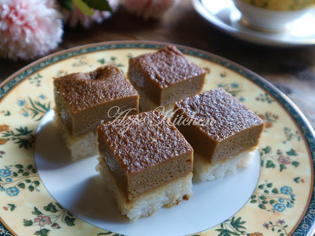 Kuih Pulut Sekaya Yang Sedap - Azie Kitchen