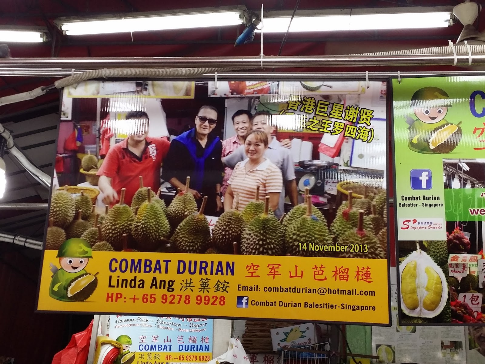 The World In and Out of Merry Berries: Combat Durian @ Balestier