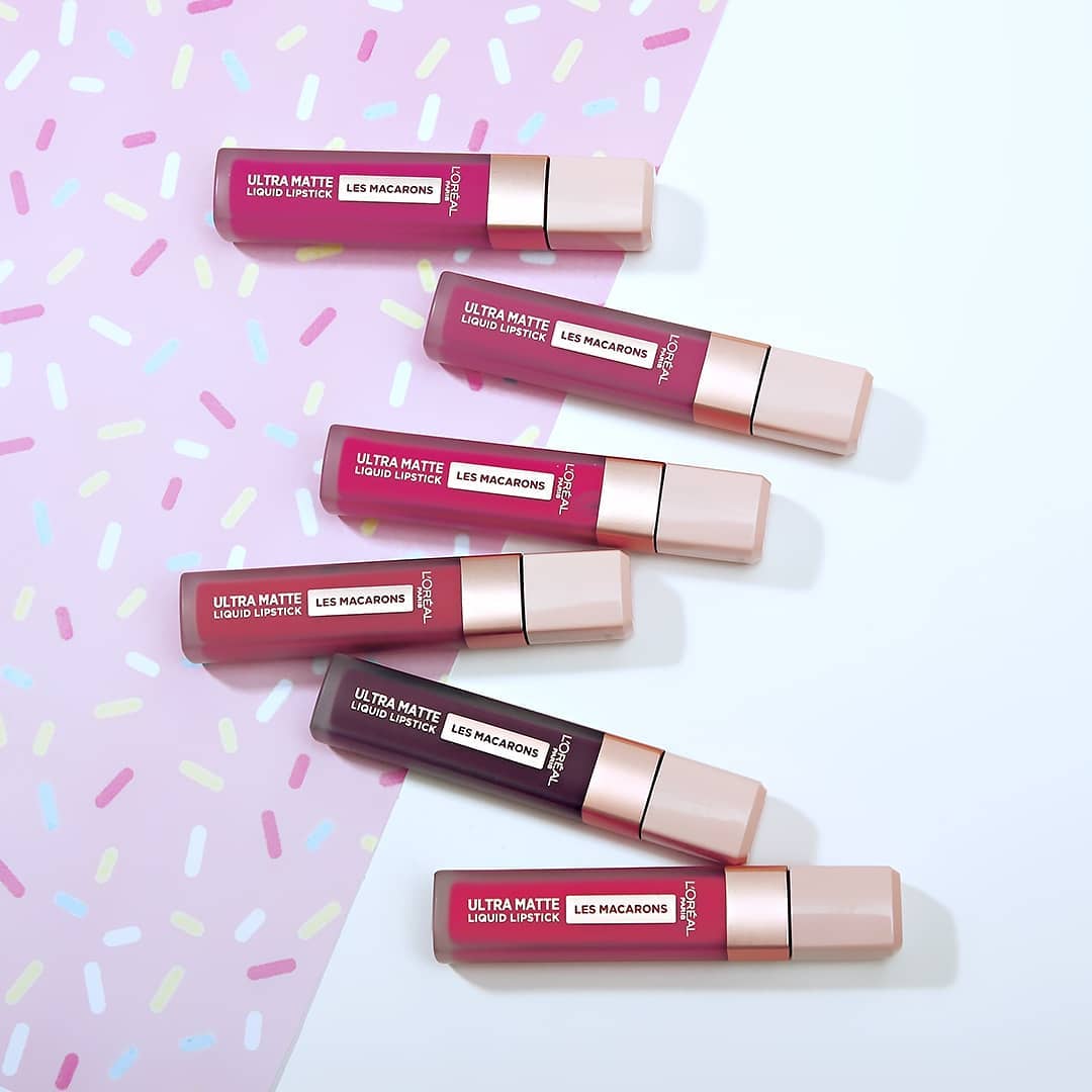 The Beauty News: L'Oreal Paris Les Macarons Ultra Matte Liquid Lipstick