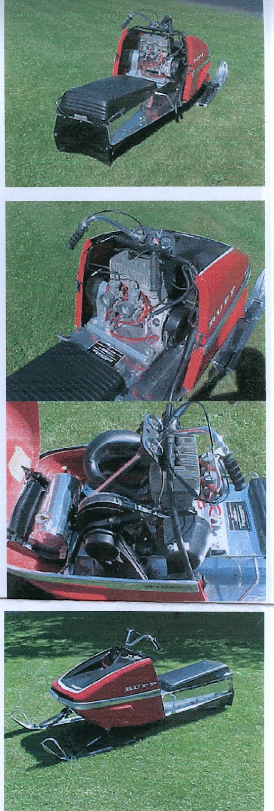 CLASSIC SNOWMOBILES OF THE PAST: 1973 RUPP MAGNUM RACING SNOWMOBILE