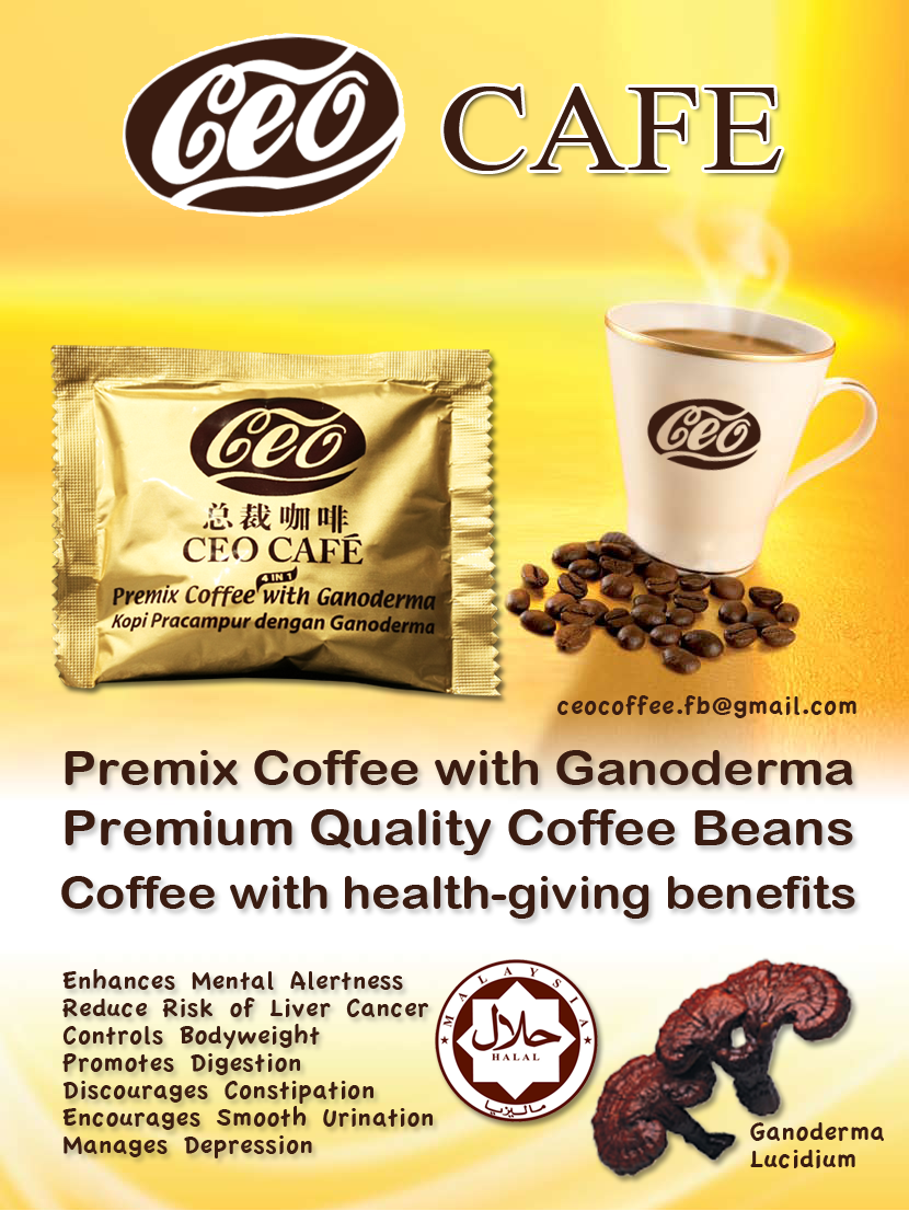 Health is Wealth: Ceo Cafe with Ganoderma