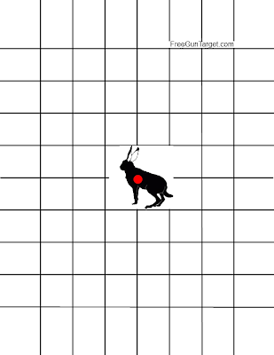 Free Gun Targets: Jack Rabbit Target