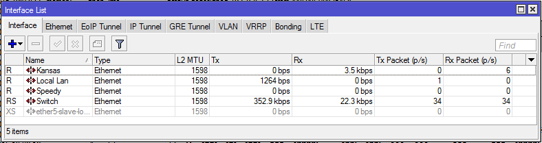 Mikrotik : Mikrotik Interface ~ Wahid Blog