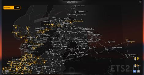 SCS Map with Addons