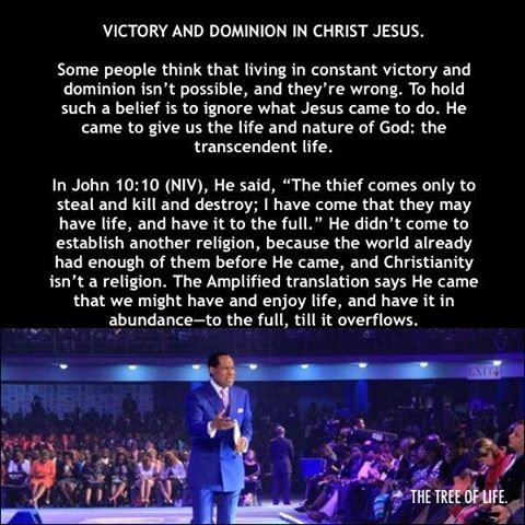 Welcome to Melvin's Kingsman Blog: VICTORY AND DOMINION IN CHRIST JESUS.