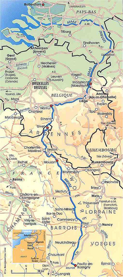 brieven aan mijn zusje(s): de maas: van de bron tot de monding