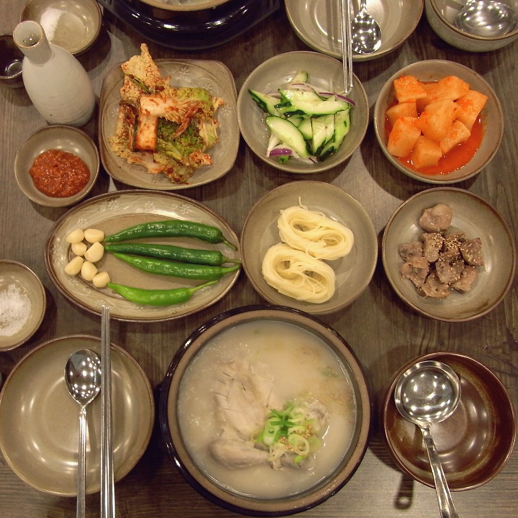 [Food] Samgyetang (삼계탕, Korean Ginseng Chicken Soup) ~ peacebreeze
