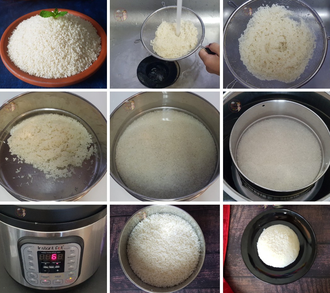 Instant Pot Sticky Rice | Ambemohar Rice in the Instant Pot (आंबेमोहर ...