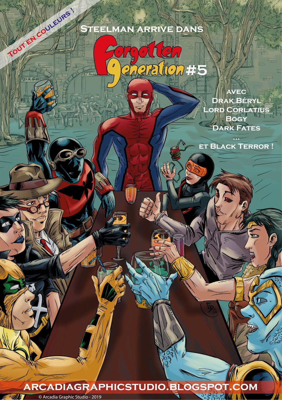 Arcadia Graphic Studio: Forgotten Generation 5, les nouvelles chaudes